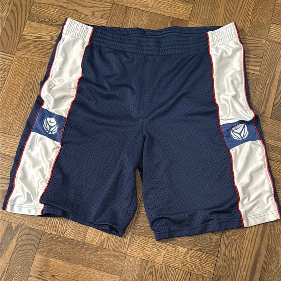 Nike | Shorts | Vintage Early 200s Retro Nike Blue And White Basketball ...